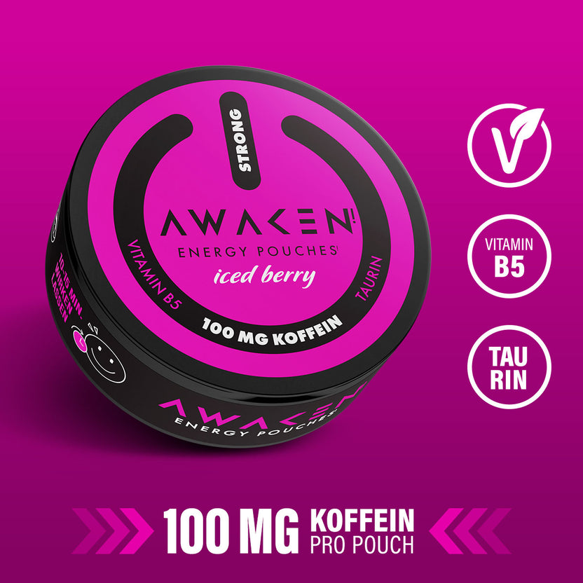 AWAKEN Energy Pouches – Geschmack trifft kompaktes Format – PIQ ...