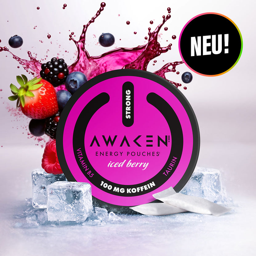 AWAKEN Energy Pouches – Geschmack trifft kompaktes Format – PIQ ...