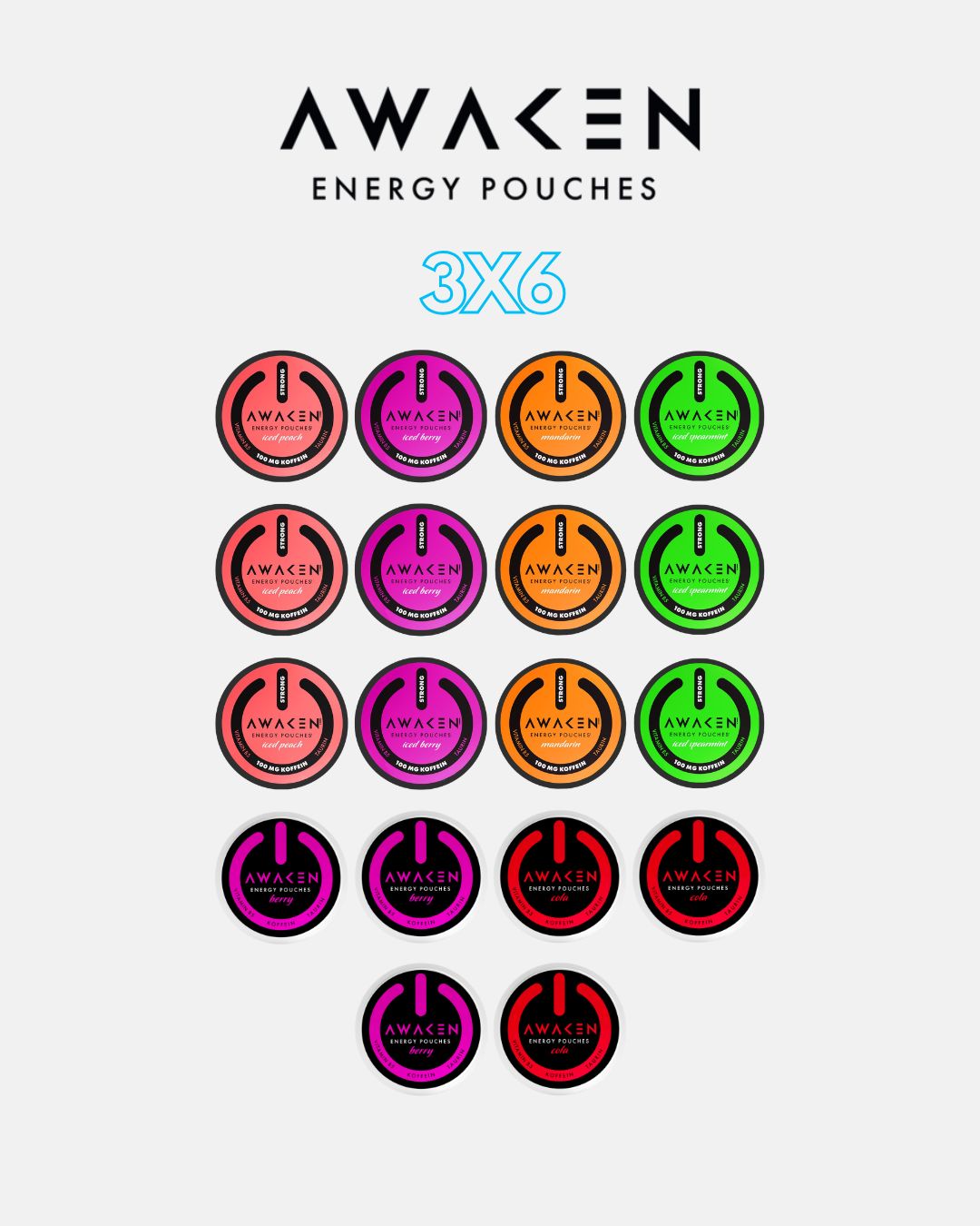 AWAKEN Energy Pouches – Geschmack trifft kompaktes Format – PIQ ...